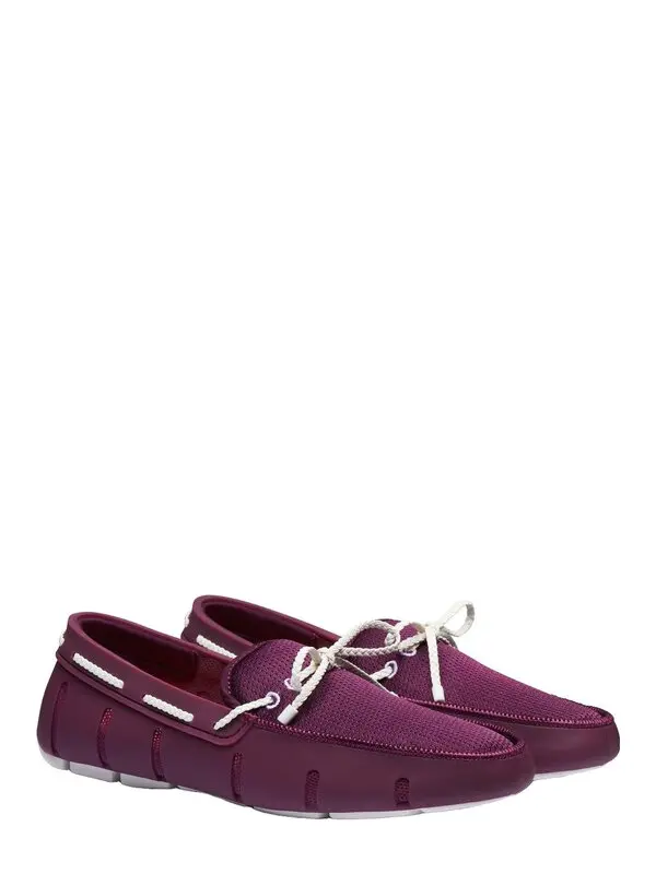 Swims Braided Lace Loafer - Mulberry