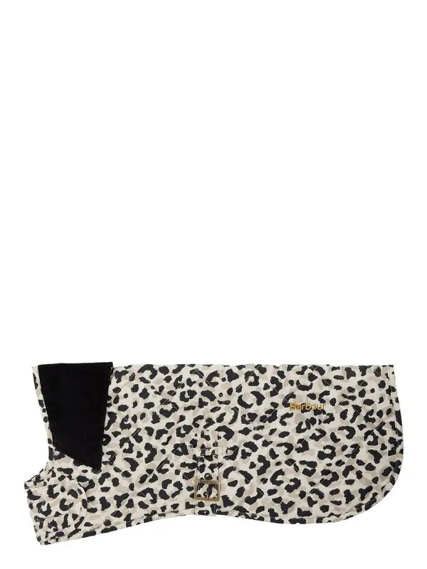 Barbour Harley Quilted Leopard Dog Coat - Jasmine Leopard