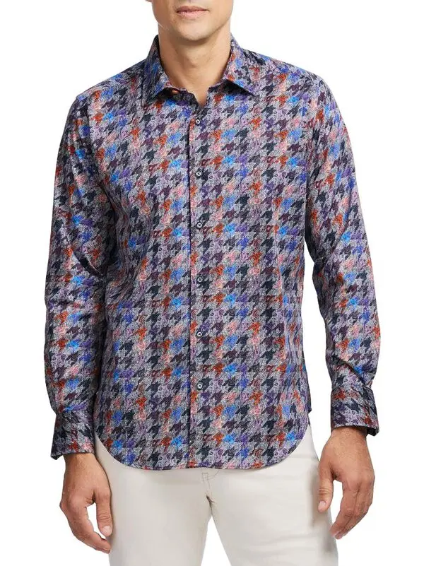 Robert Graham Darcy Button-up Shirt - Blue Multi