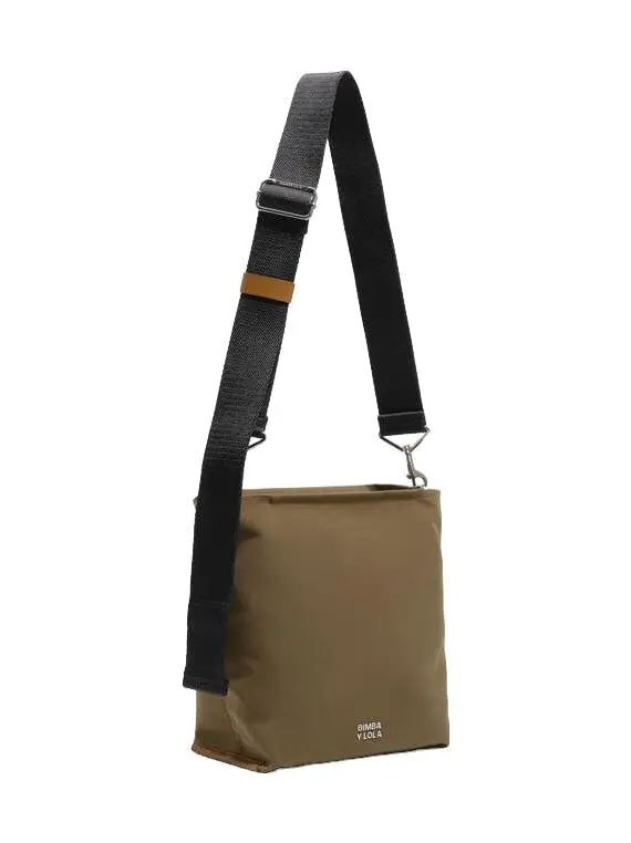 Bimba Y Lola Nylon Crossbody Bag - Olive