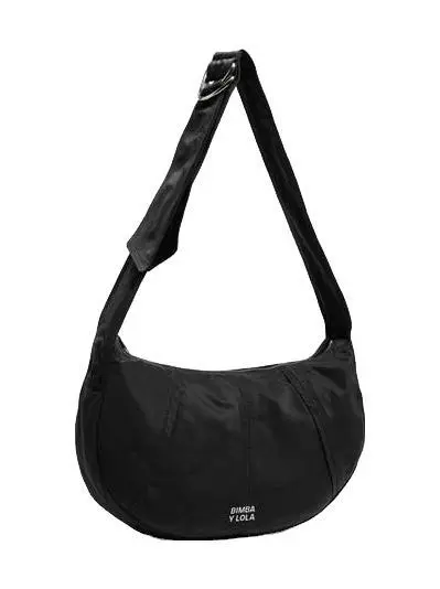 Bimba Y Lola Small Moon Bag - Black