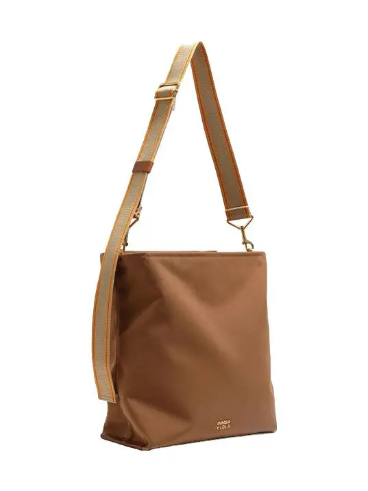 Bimba Y Lola Large Nylon Carlino Bag - Cinnamon