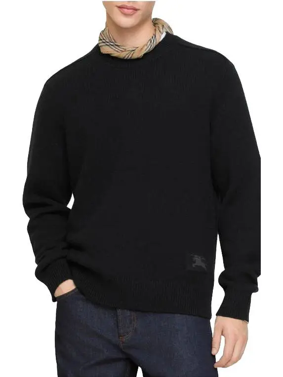Burberry Cashmere Sweater - Black
