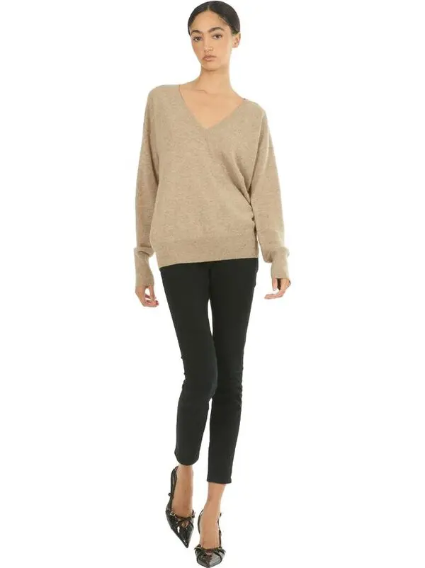SECRET PON-PON Haven Pullover Sweater - Taupe