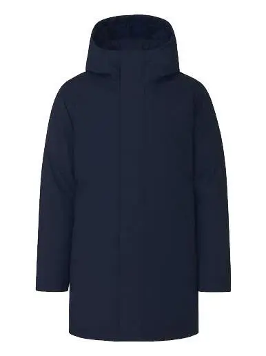 QUARTZ CO. Labrador Hooded Down Winter Jacket - True Navy