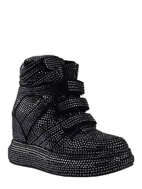 ZIGI Raelynn Crystal Embellished Bootie - Black