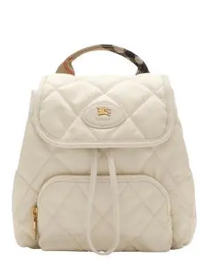 Burberry Mini Horseshoe Backpack - Soap Beige