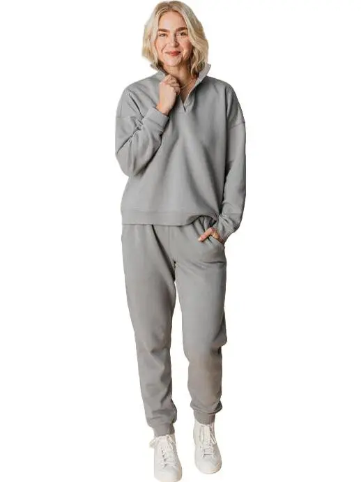 OCIO Organic Cotton Teddy Jogger - Ash
