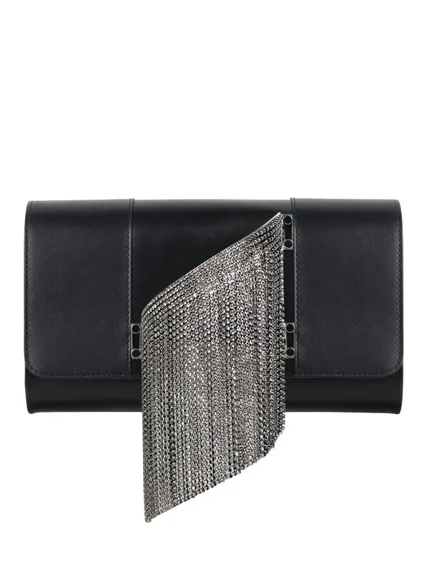 Perrin L'eiffel Cascade Clutch - Black