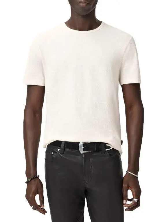 John Varvatos Blaise Wave Organic Cotton T-shirt - Salt