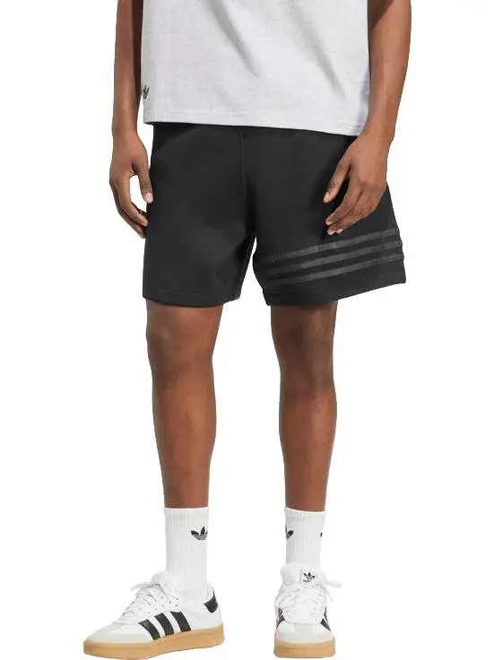 Adidas Neuclassics Fleece Shorts - Black/carbon