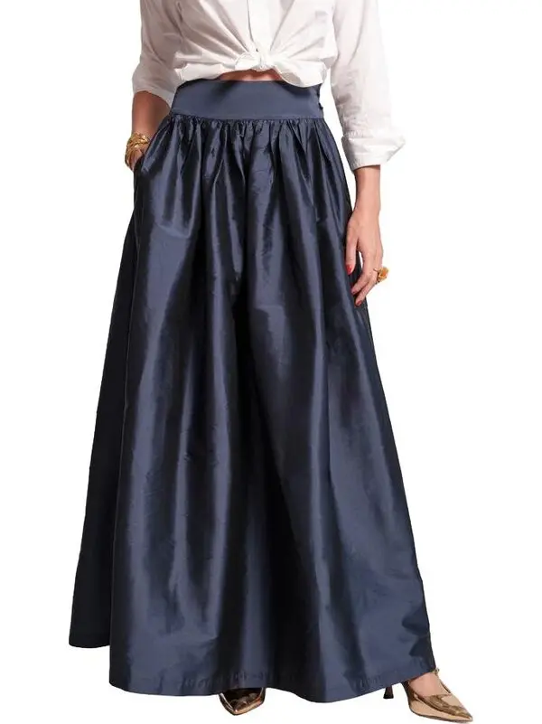FRANCES VALENTINE Full-length Ball Skirt - Navy