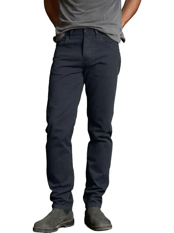 ROAN Jd Straight Leg Cotton Twill Pants - Seaport