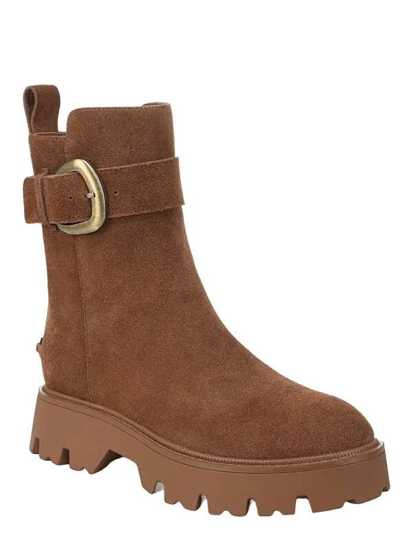 CIRCUS NY BY SAM EDELMAN Primm Lug-sole Bootie - Maple Ginger