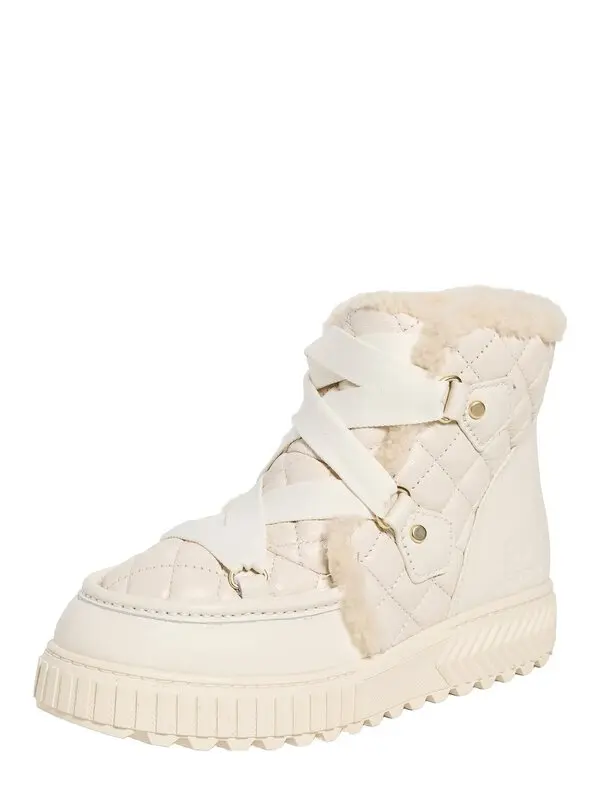 Sorel Ona Ave Alpine Lux Boots - Chalk/sea Salt