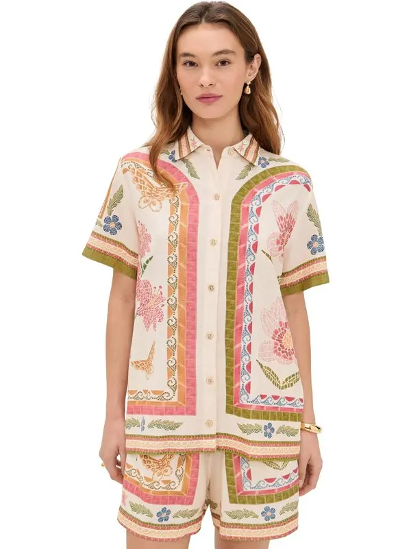 Agua Bendita Fiore Ali Shirt - Multicolor