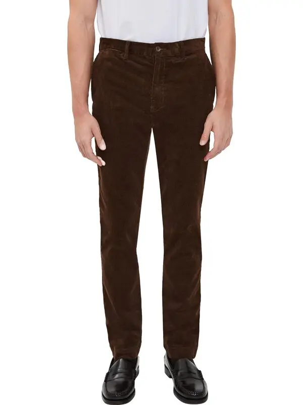 Ralph Lauren Stretch Corduroy Andover Pants - Cooper Brown