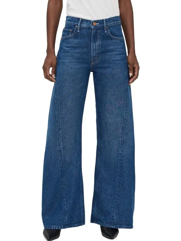 MOTHER The Lemon Twist Sneak Jeans - Yes Chef