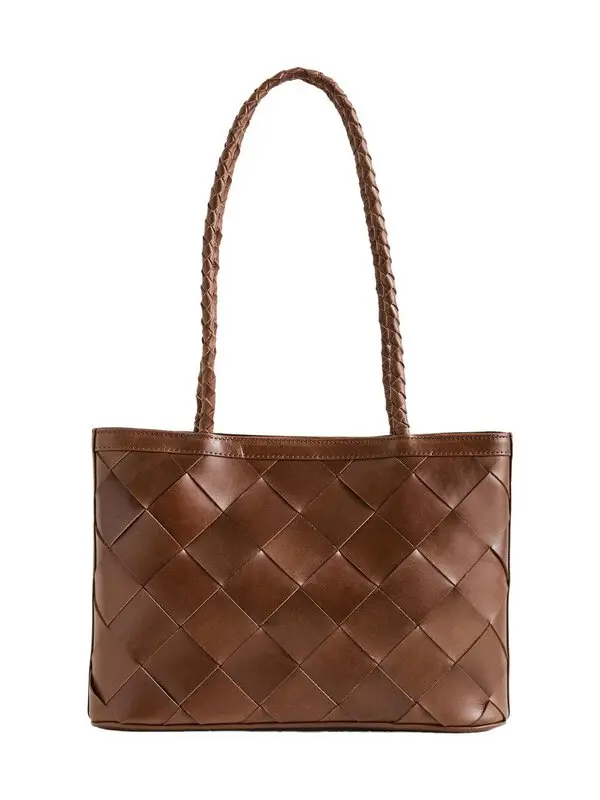 BEMBIEN Ella Grande Weave Bag - Sienna