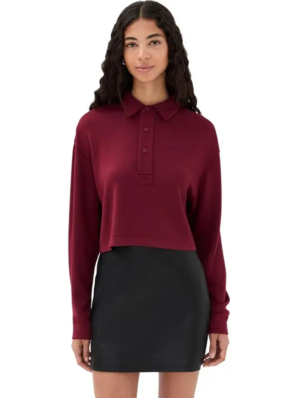 LE BOP Hayley Polo - Merlot