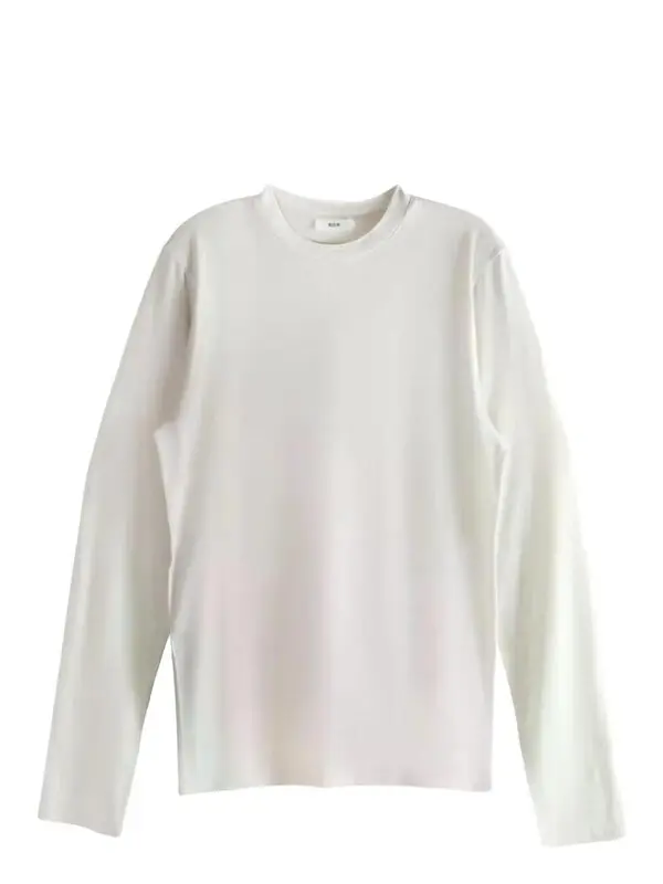 RIER Long Sleeve Wool Top - Neutrals