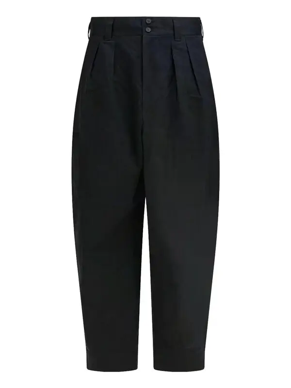 Comme Des Garçons Button-fastening Trousers - Black