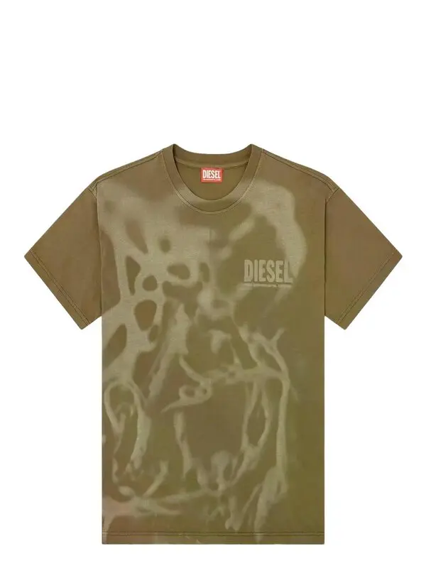DIESEL® T-norm-v7 Crewneck T-shirt - Neutrals