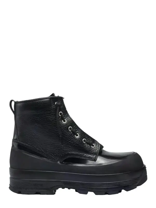 Diemme Zip-detail Boots - Black