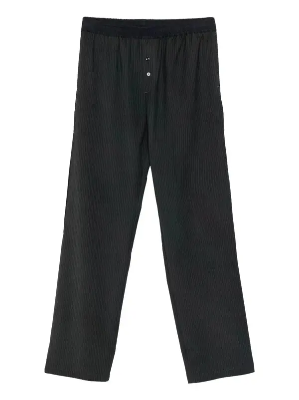 Paloma Wool Pinstripe Button Trousers - Grey