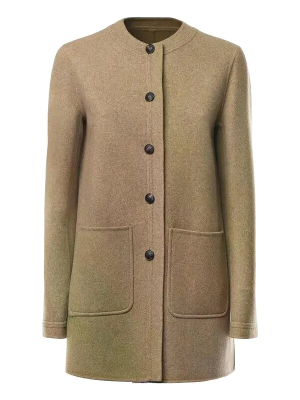 Loro Piana Kiri Buttoned Coat - Neutrals