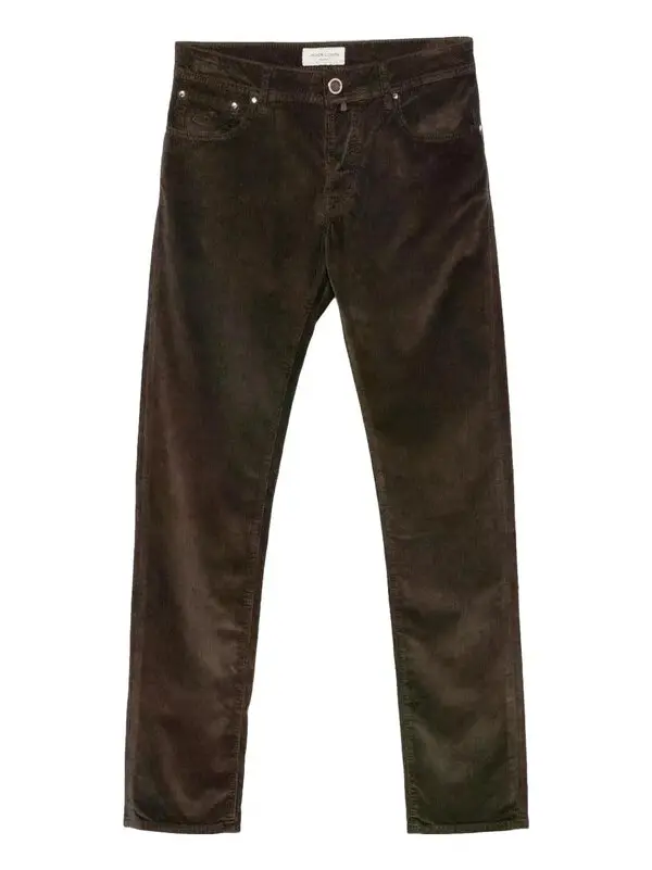 Jacob Cohen Corduroy Trousers - Brown