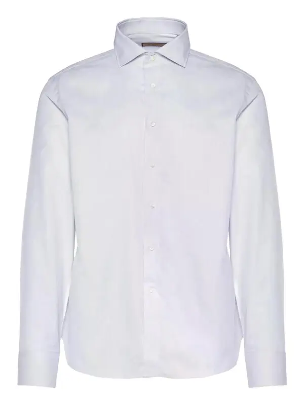 Canali Buttoned Shirt - White