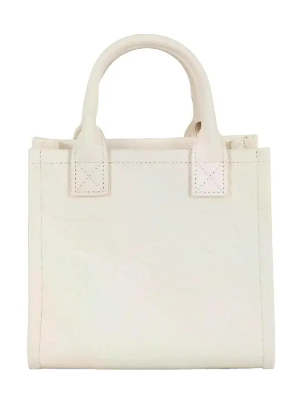 MC2 SAINT BARTH Grain-leather Tote - Neutrals