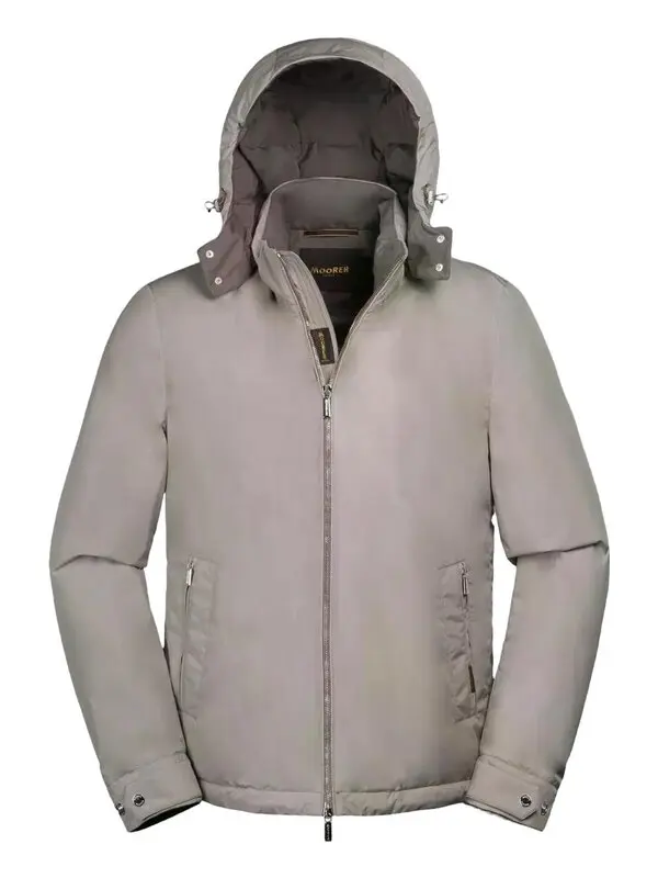 MOORER Albini-stp Jacket - Neutrals