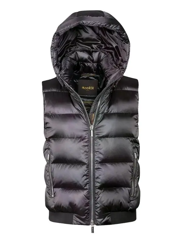 MOORER Layre-hc Gilet - Black