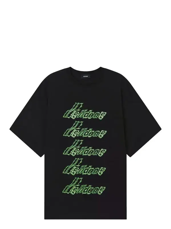 We11Done Graphic Print T-shirt - Black