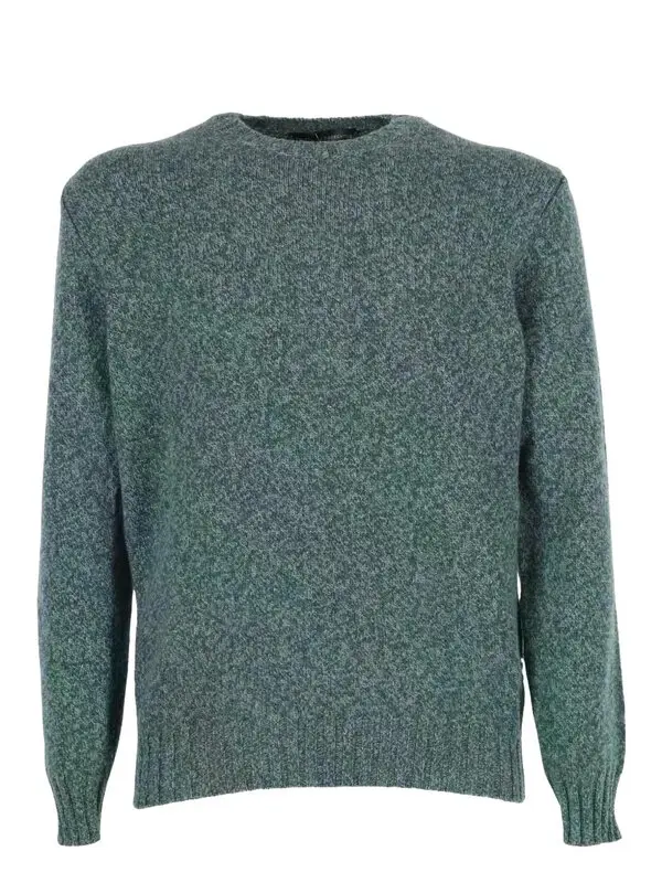 FILIPPO DE LAURENTIIS Crew-neck Sweater - Green