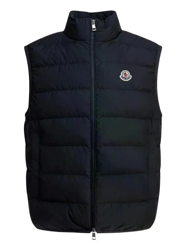 Moncler Padded Zip-fastening Gilet - Blue