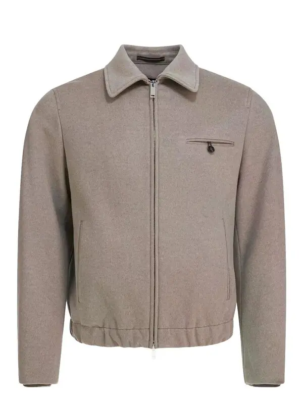 Montedoro Zip-fastening Jacket - Neutrals