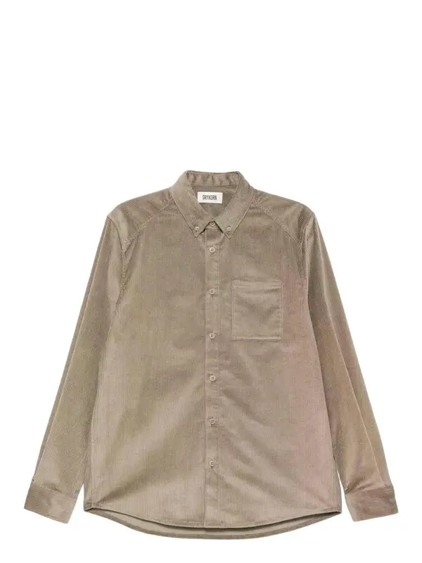 DRYKORN Liet Buttoned Corduroy Shirt - Brown