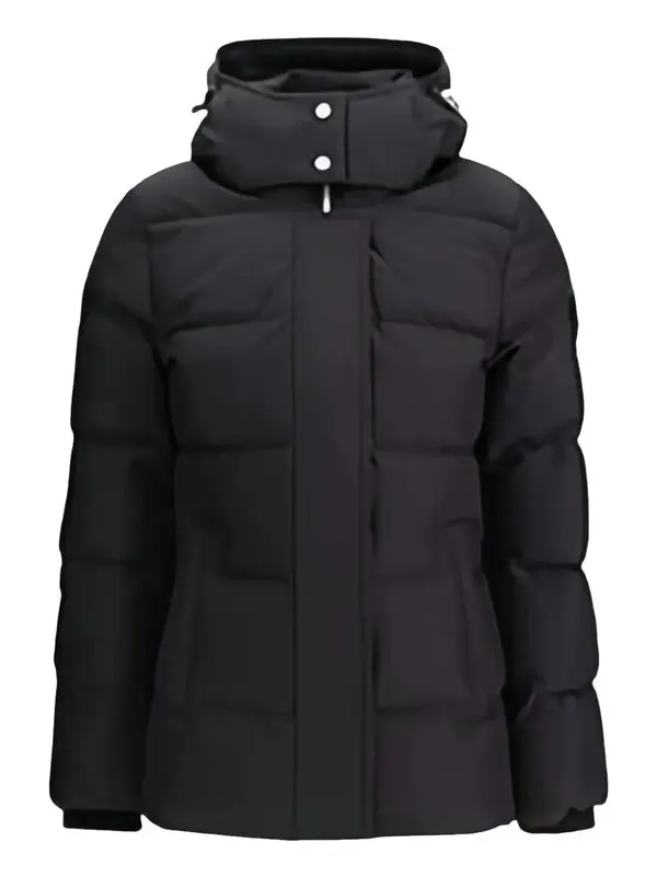 Moose Knuckles Hooded Jacket - Black