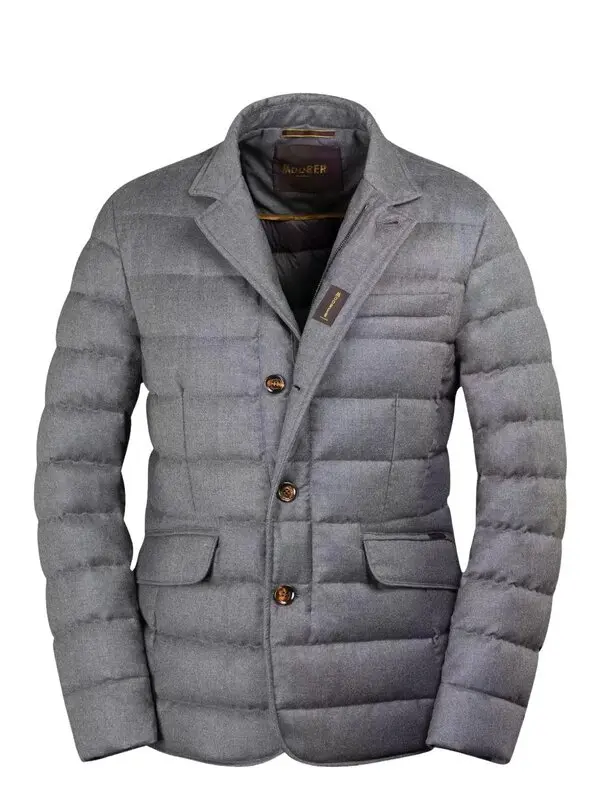 MOORER Padded Jacket - Grey