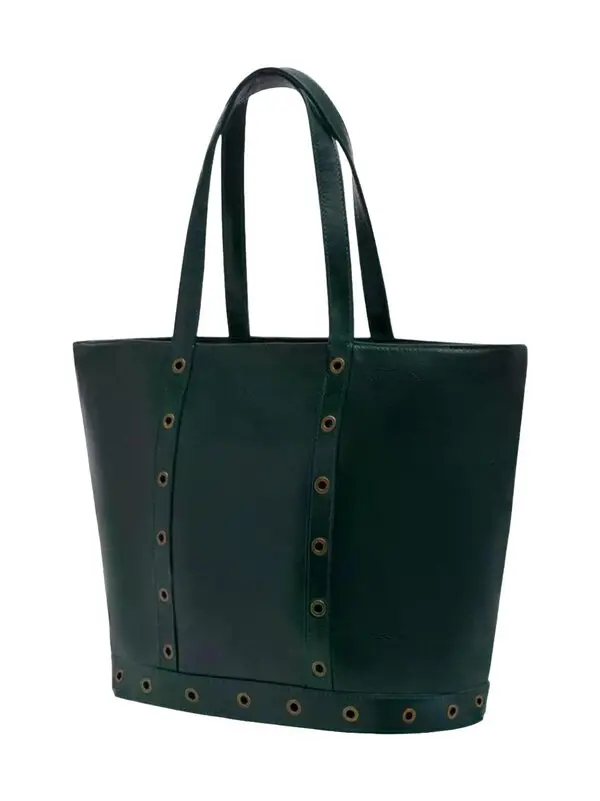 Vanessa Bruno Eyelet-details Tote Bag - Green