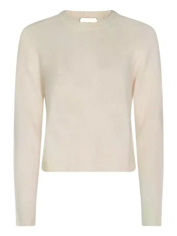 KUJTEN Caroline Crew-neck Sweater - Neutrals