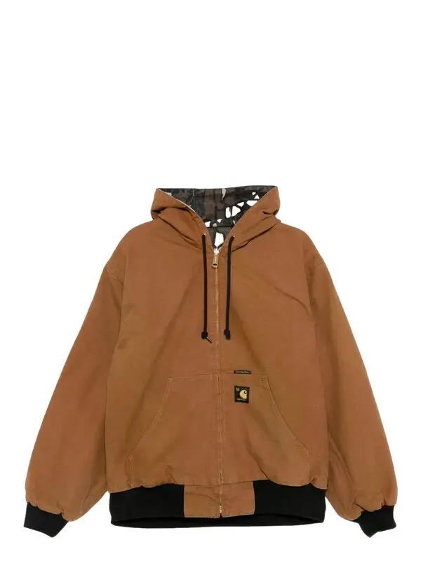 Carhartt Work In Progress Reversible Zip-fastening Jacket - Brown