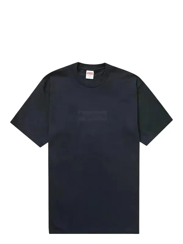 Supreme Logo-detail Cotton T-shirt - Blue