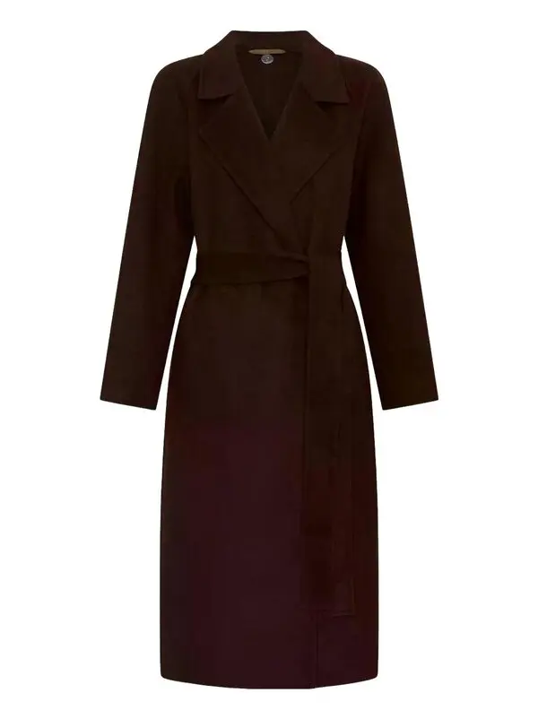 NICHOLAS Candice Belted Coat - Brown