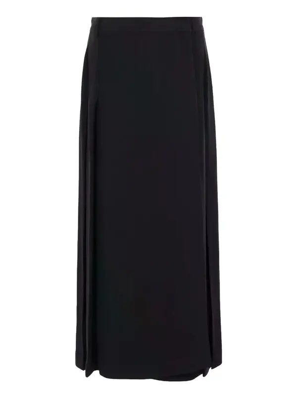 TOTEME Belt-loop Midi Skirt - Black