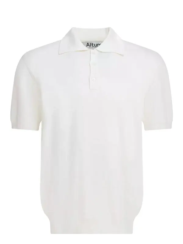ALTUM Short-sleeve Polo Shirt - White