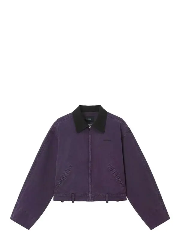 We11Done Cotton Jacket - Purple